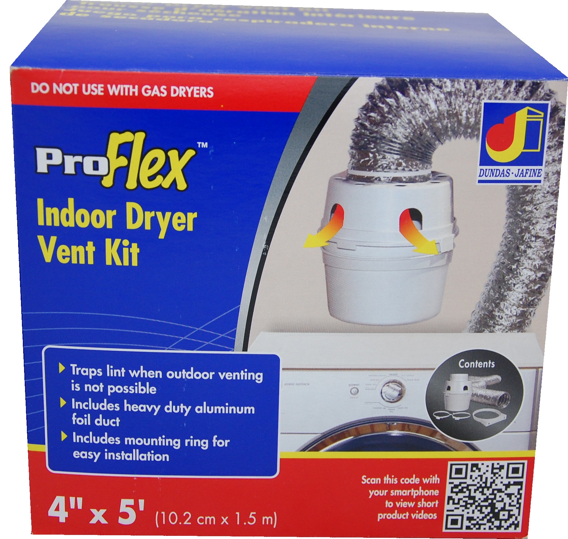 Dundas Jafine Proflex™ Indoor Dryer Vent Kit