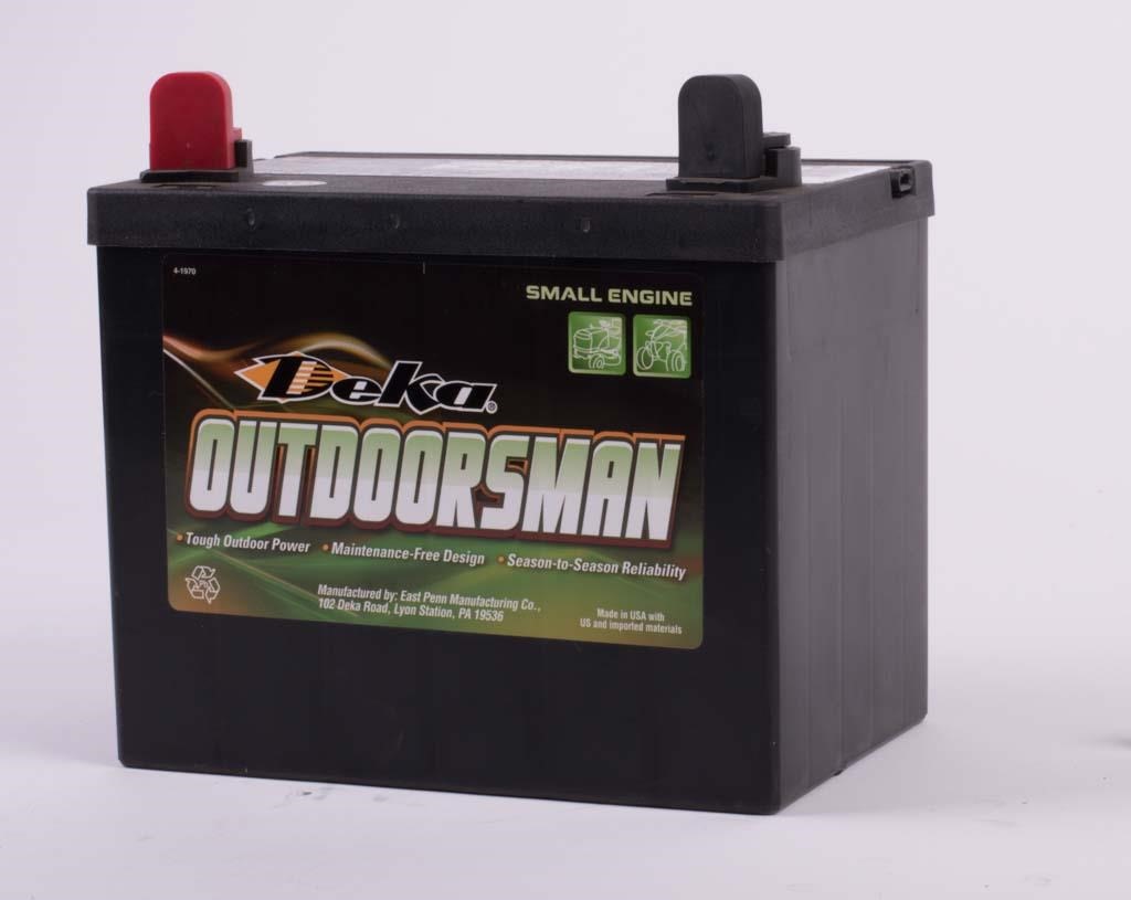 Deka Outdoorsman 12V Lawn & Garden 300 CCA Small Engine Battery, Left ...