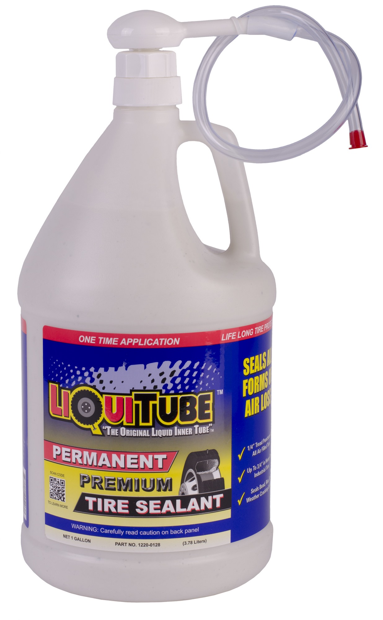 Liquitube 1 gal Premium Permanent Cycle Tire Sealant