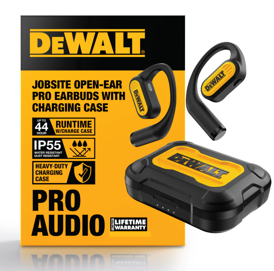 DEWALT Jobsite Open-Ear Pro Earbuds