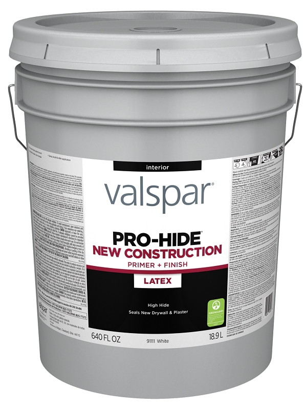 Valspar PRO-HIDE Interior New Construction Primer (White) 5 gal