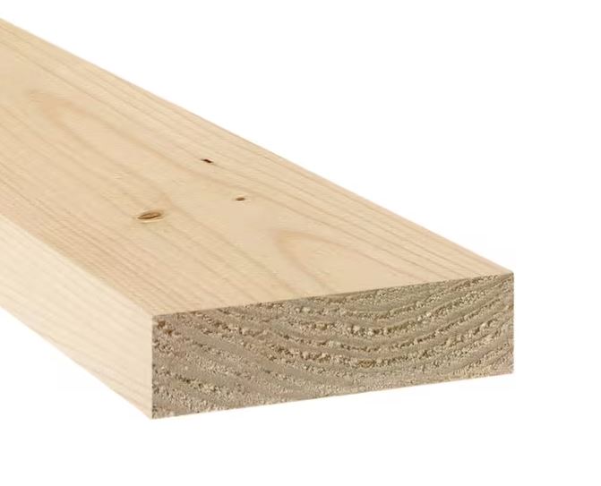 2" x 8" x 8 ft Lumber