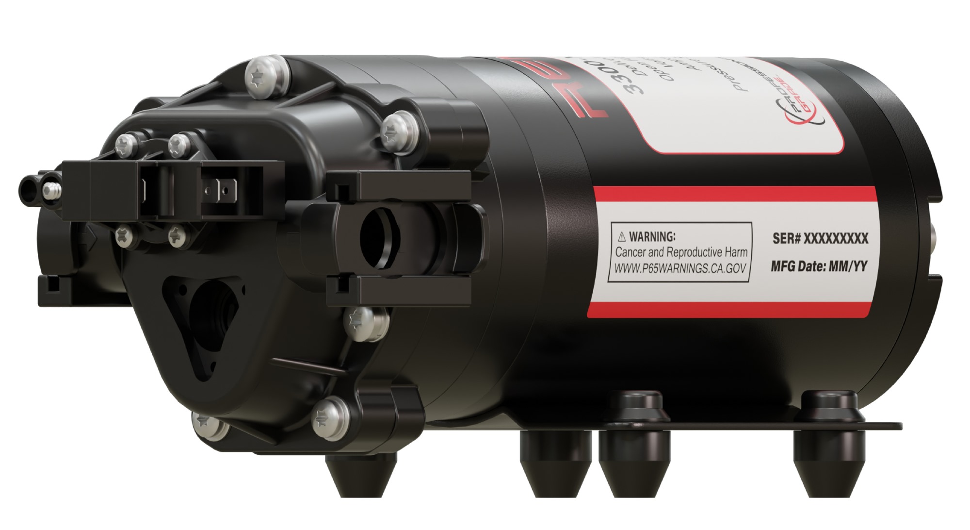 Remco 12V 2.2 GPM 60psi Electric Demand Diaphragm Pump with 3/4" Quick ...