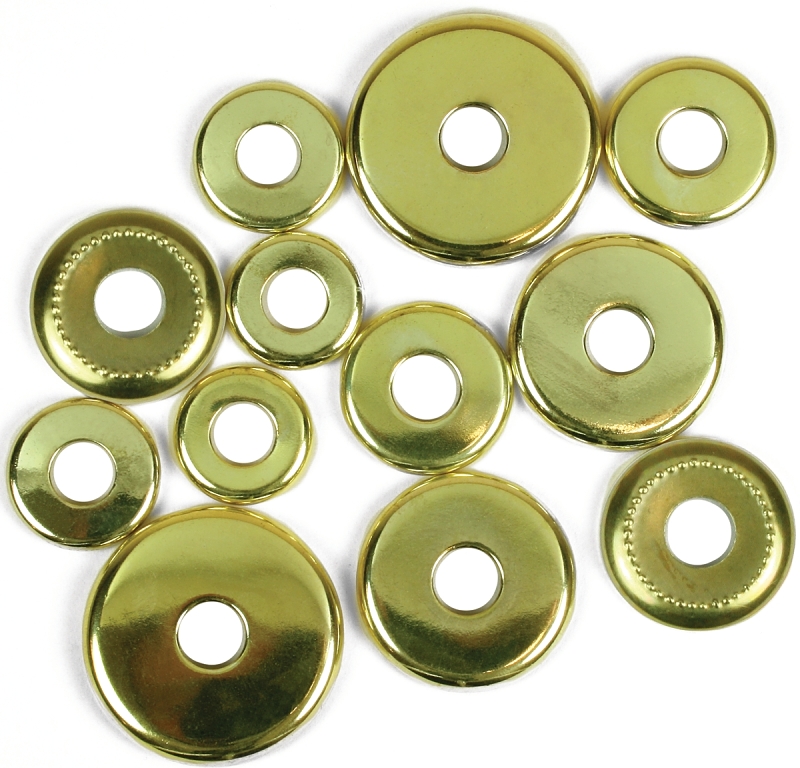 Jandorf 60140 Lamp Check Ring Assortment, Brass, For: 1/8 in IP Lamp ...