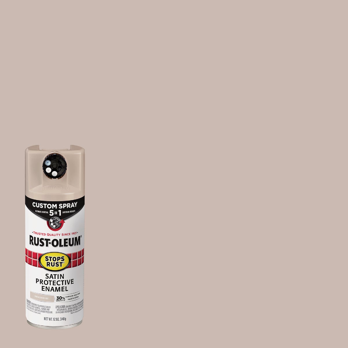 Rustoleum Protective Enamel Custom 5-in-1 Spray (Satin - French Beige ...