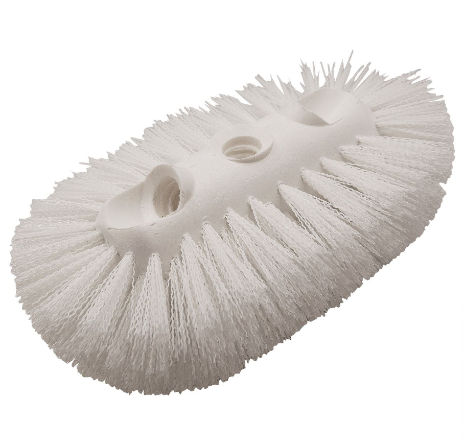 Bulk Tank Brush w/ Nylon Bristles (White)