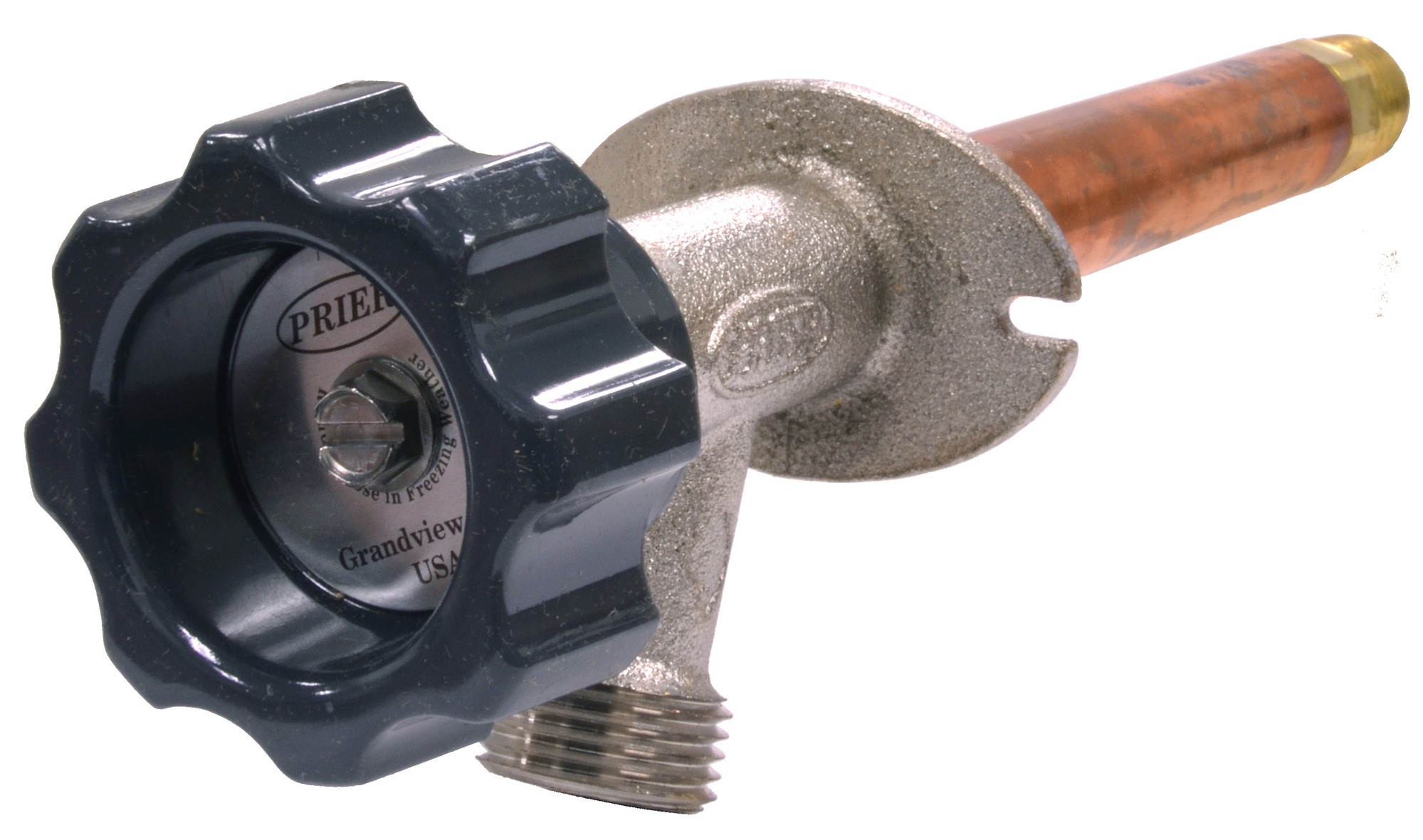 PRIER Products 6 in. Wall Hydrant w/ 1/2 in. Inlet