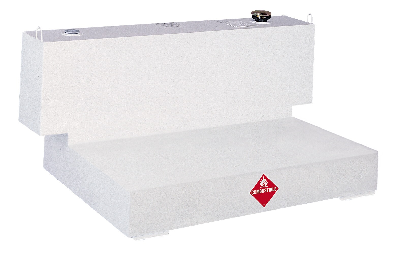 Jobox L-Shaped Heavy Duty Steel Transfer Tank (98 gal)