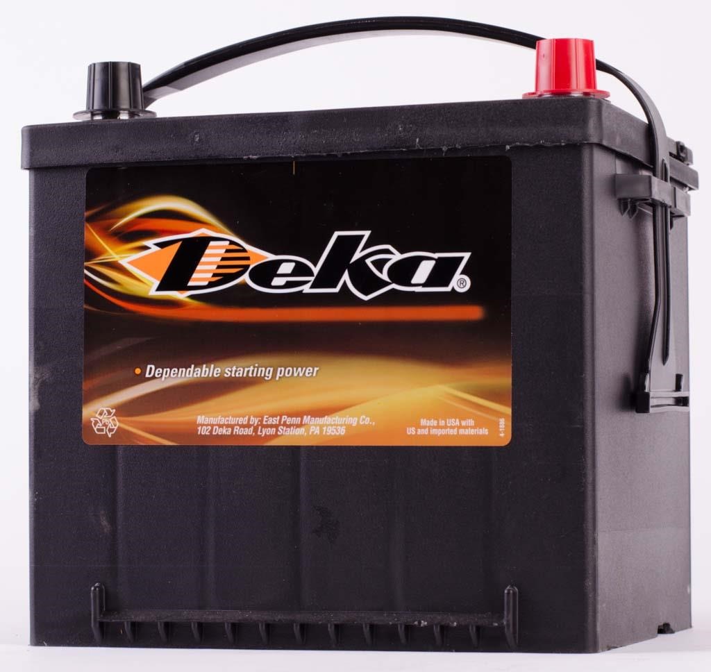 Deka Premium 540 CCA Generator/Automotive Battery 12V Top Post Right ...