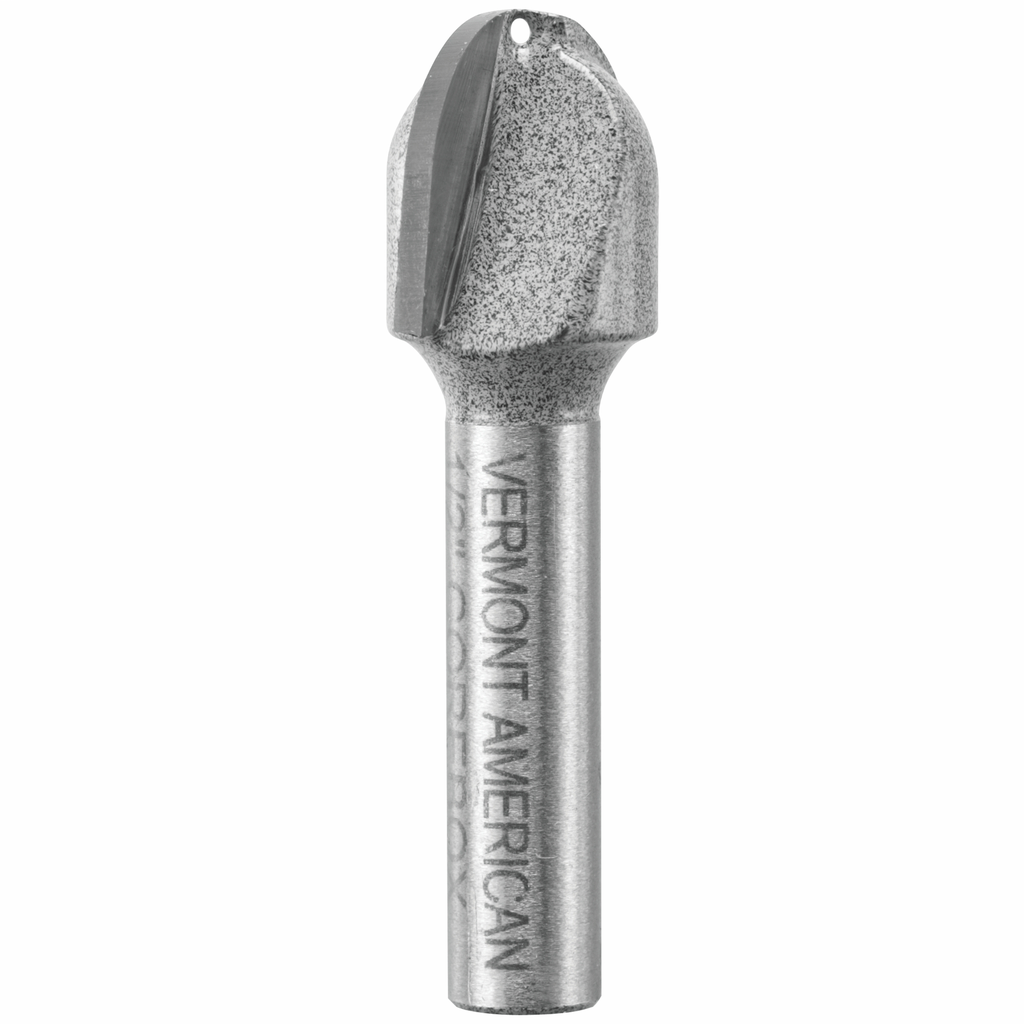 Vermont American 1/4 In. x 1/2 In. Carbide Tipped Core Box Bit