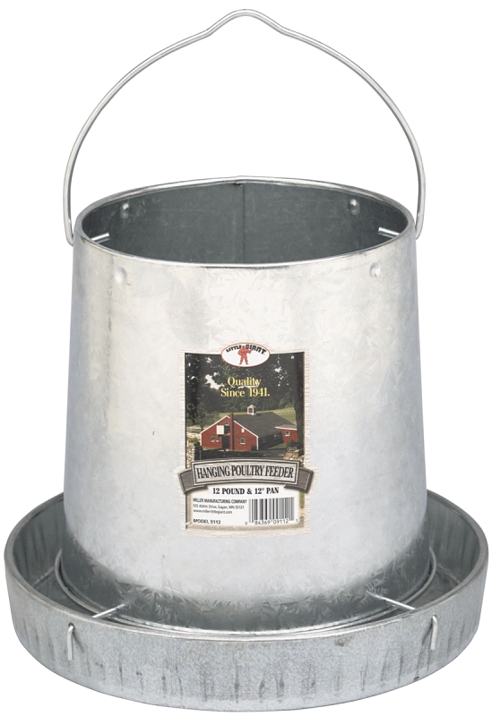 Little Giant Products Little Giant 9112 Poultry Feeder, 12 lb Capacity ...