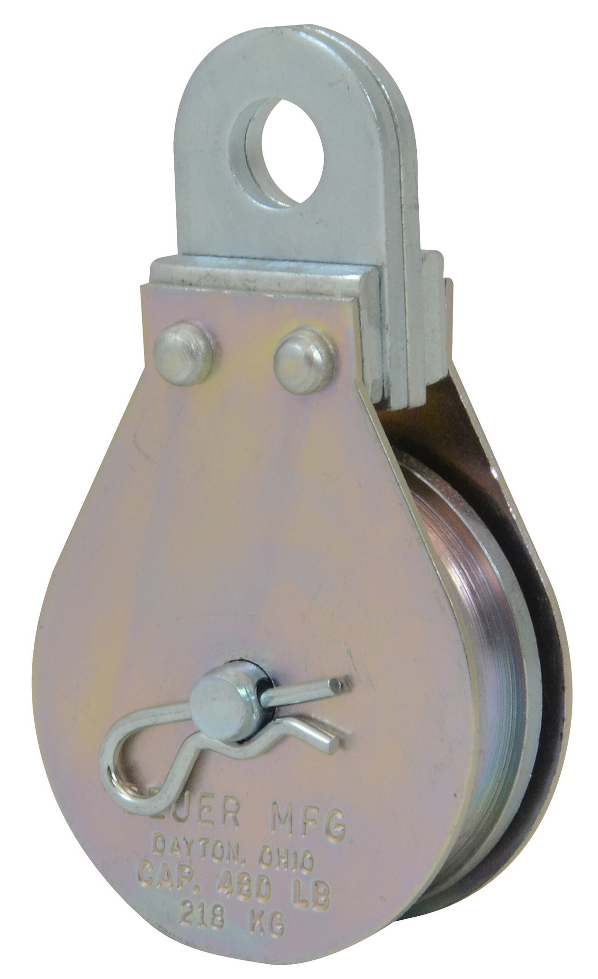 PULLEY STEEL 2" FIXED EYE{DB20G}