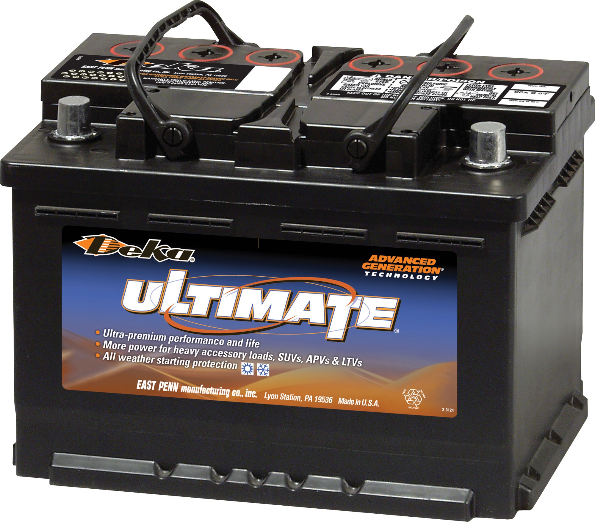 Deka Ultimate 12V 730 CCA Automotive Battery