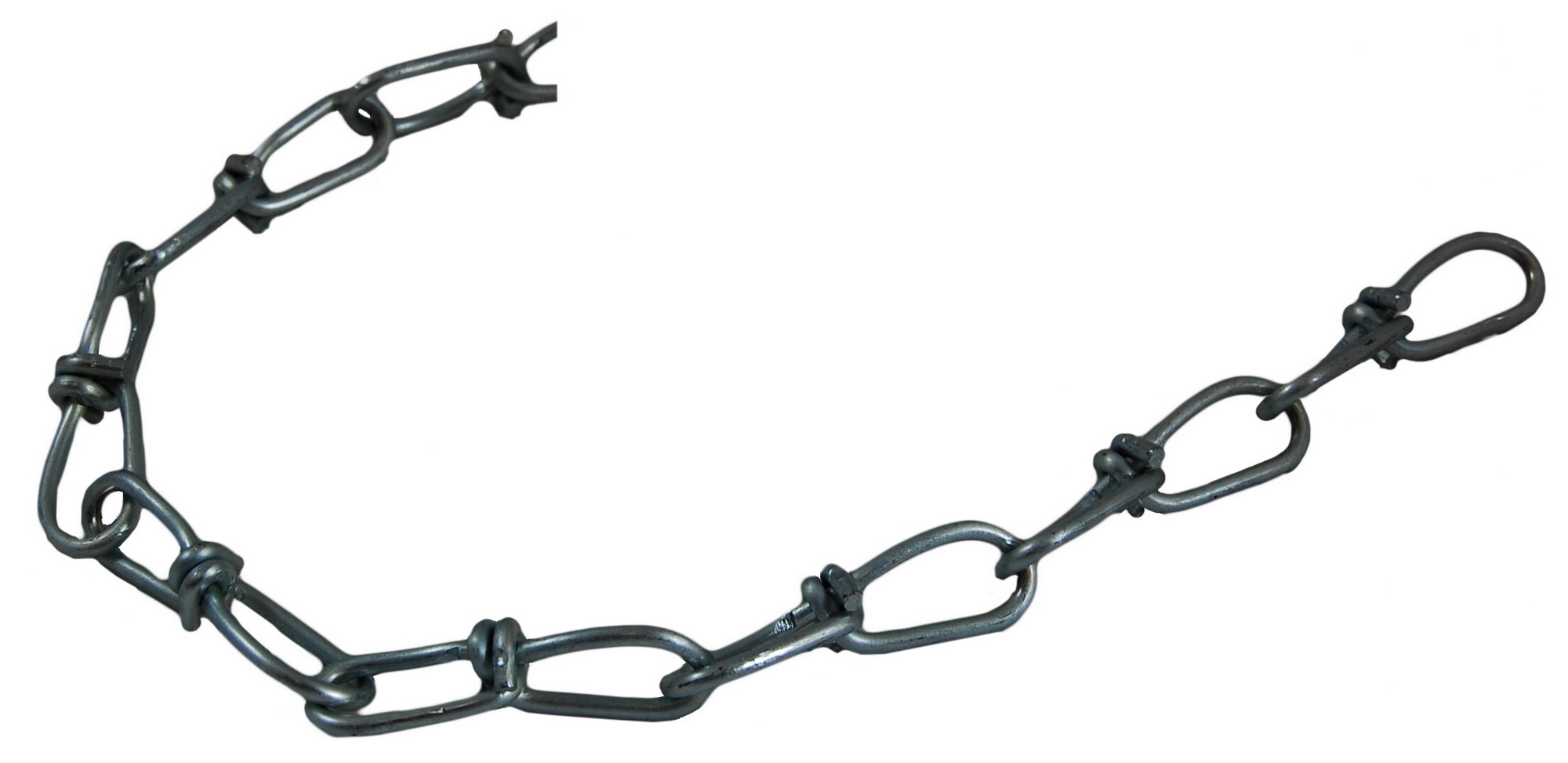 Campbell #2/0 Zinc-Plated Low-Carbon Steel Coil Chain