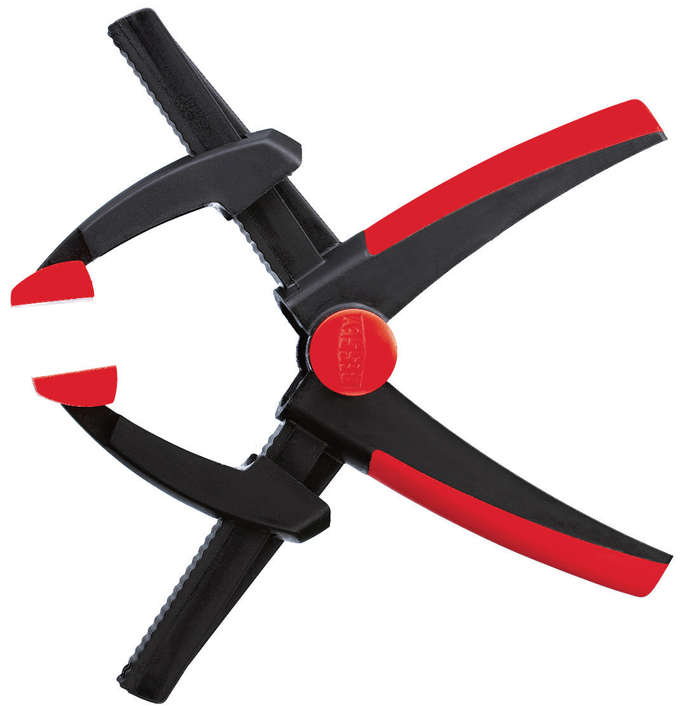 Bessey Tools Spring Clamp, 6-1/2 Inch Maximum Capacity, Variable Jaw