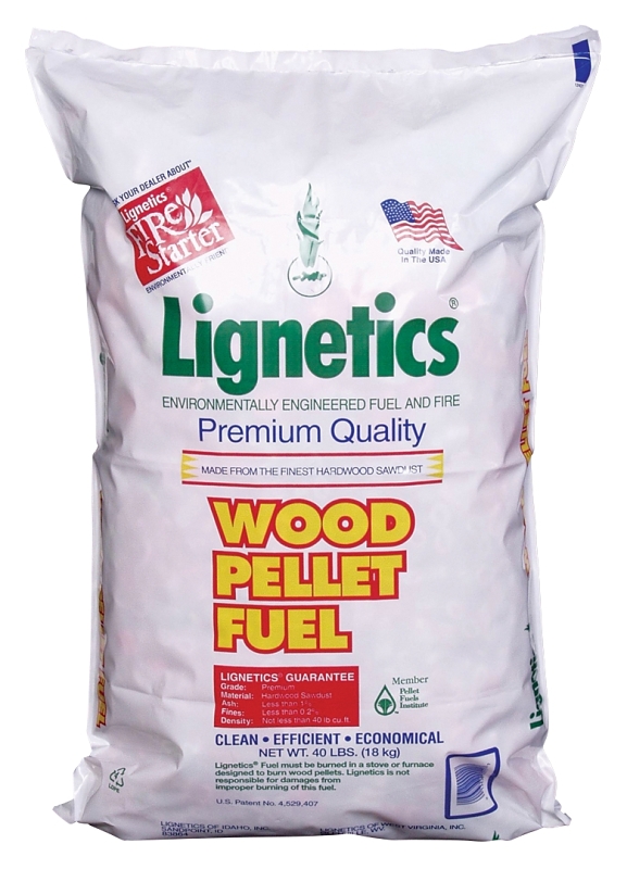 LIGNETICS PELLET WOOD FUEL 40LB