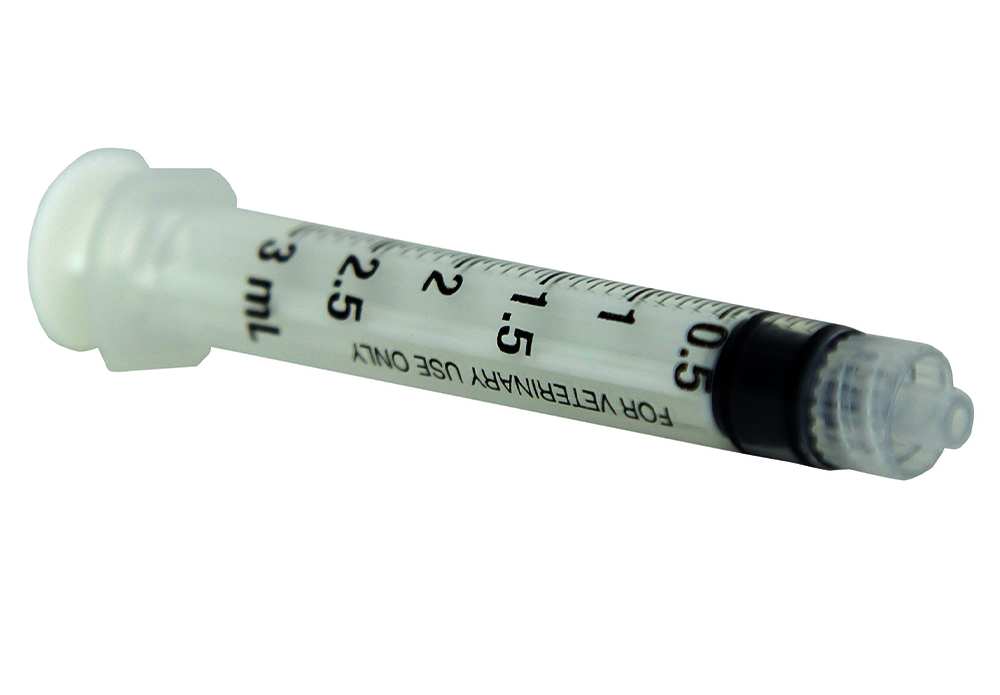 Ideal Instruments 3 cc Polypropylene Material Clear Color Luer-Lock ...
