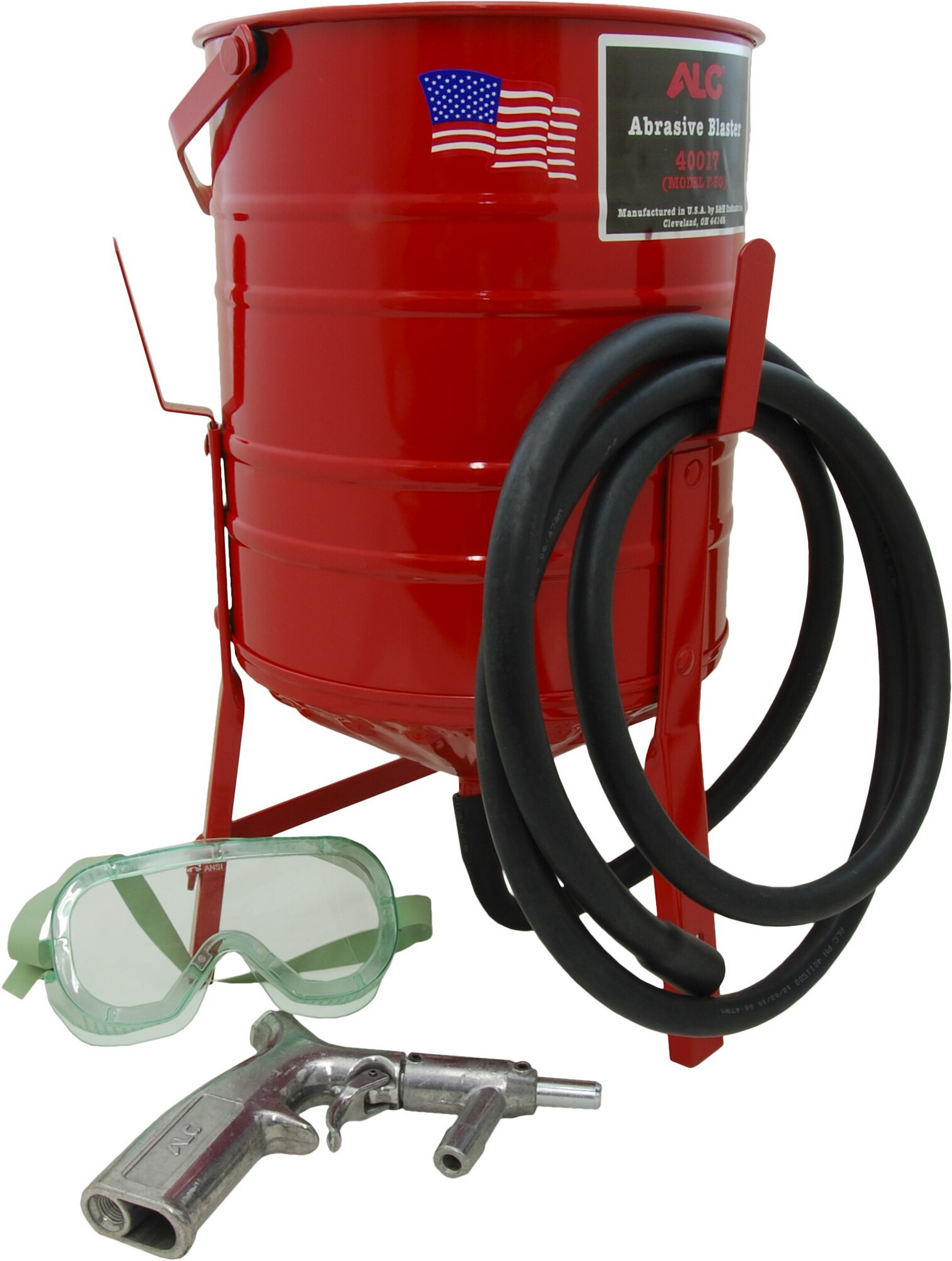 ALC Siphon 50 lb 17 in Portable Abrasive Blaster