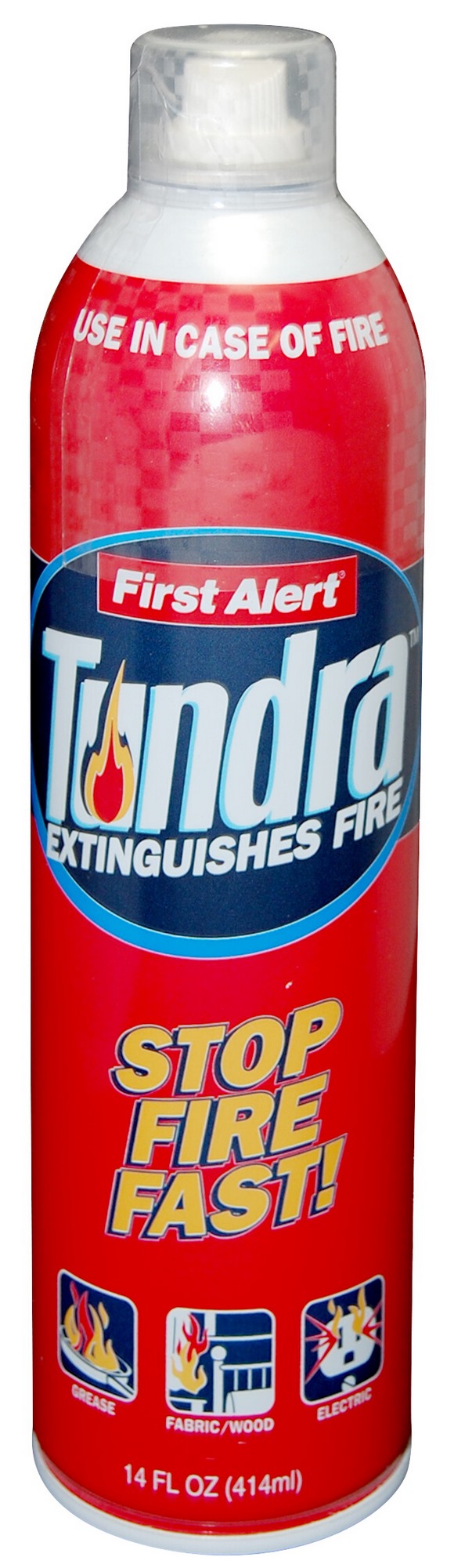 First Alert Tundra AF400 Fire Extinguishing Aerosol Spray, 2.5 lb