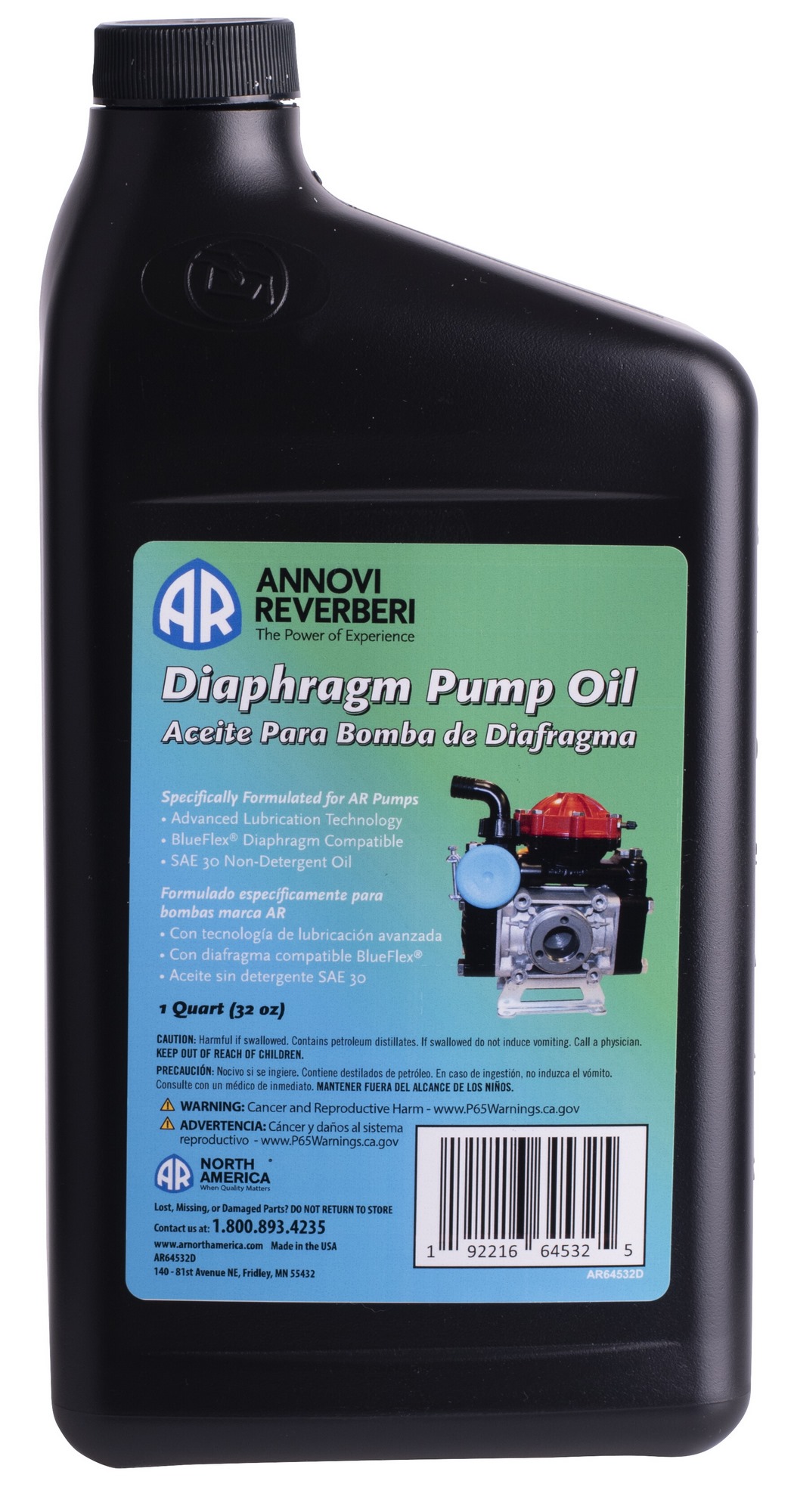 AR 30 W Diaphragm Pump Oil