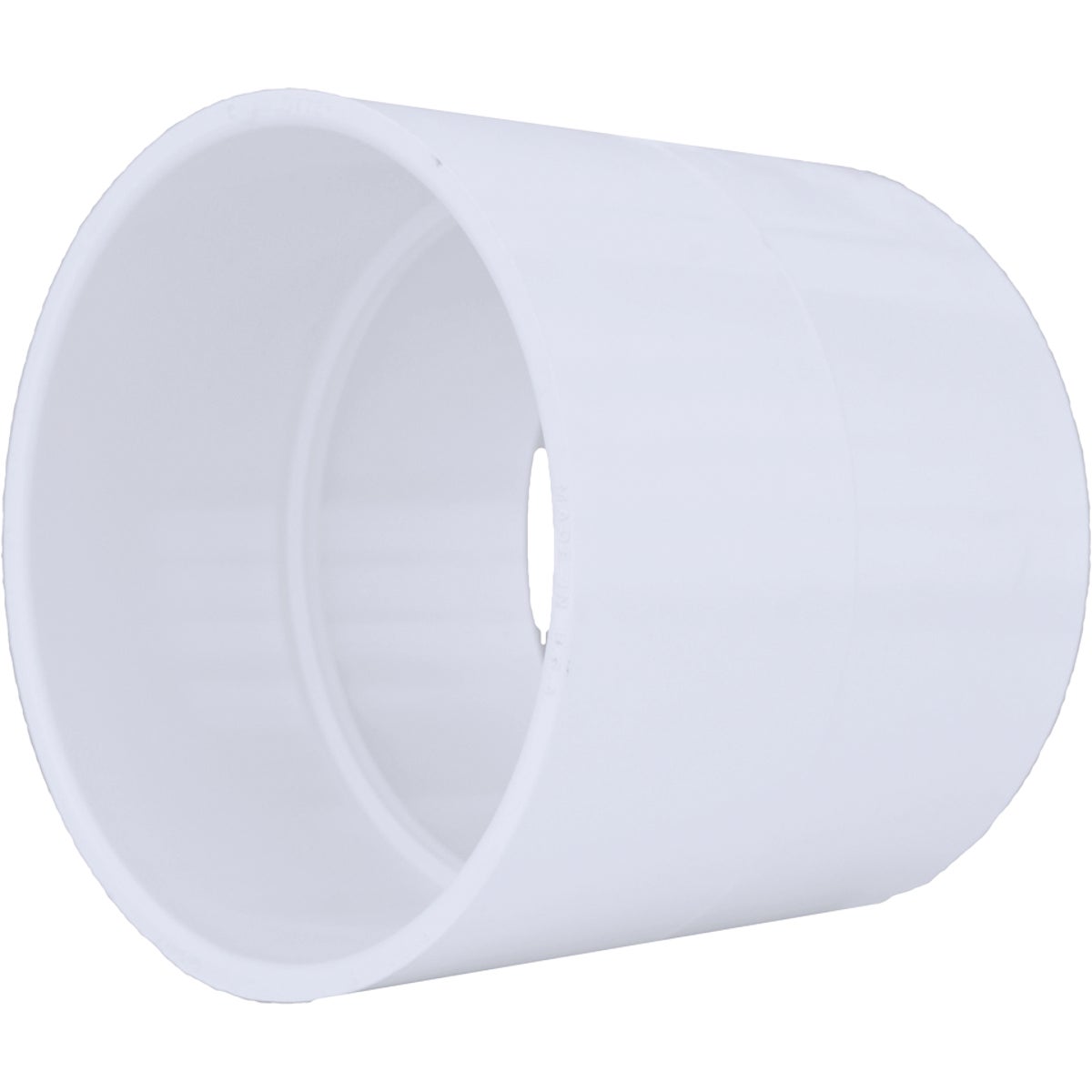 Charlotte Pipe 6 In. Hub Schedule 40 DWV PVC Coupling