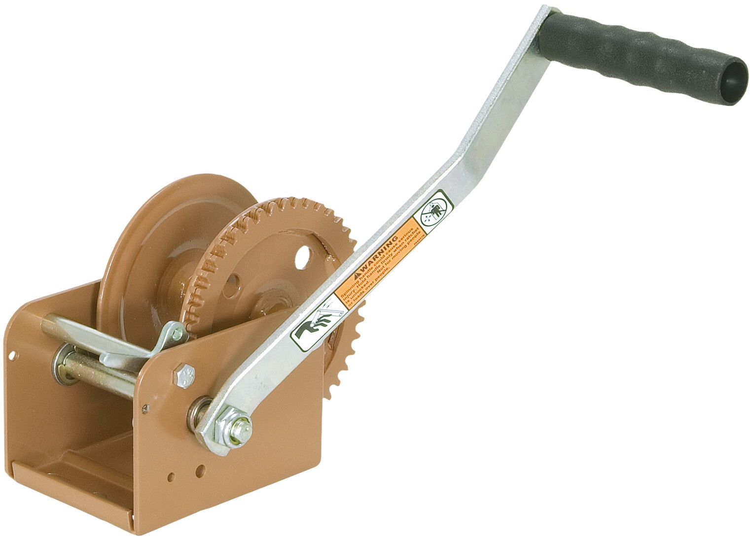 Dutton-Lainson Company Pulling Winch, 1400 lb Pull, 4.40:1 Gear Ratio