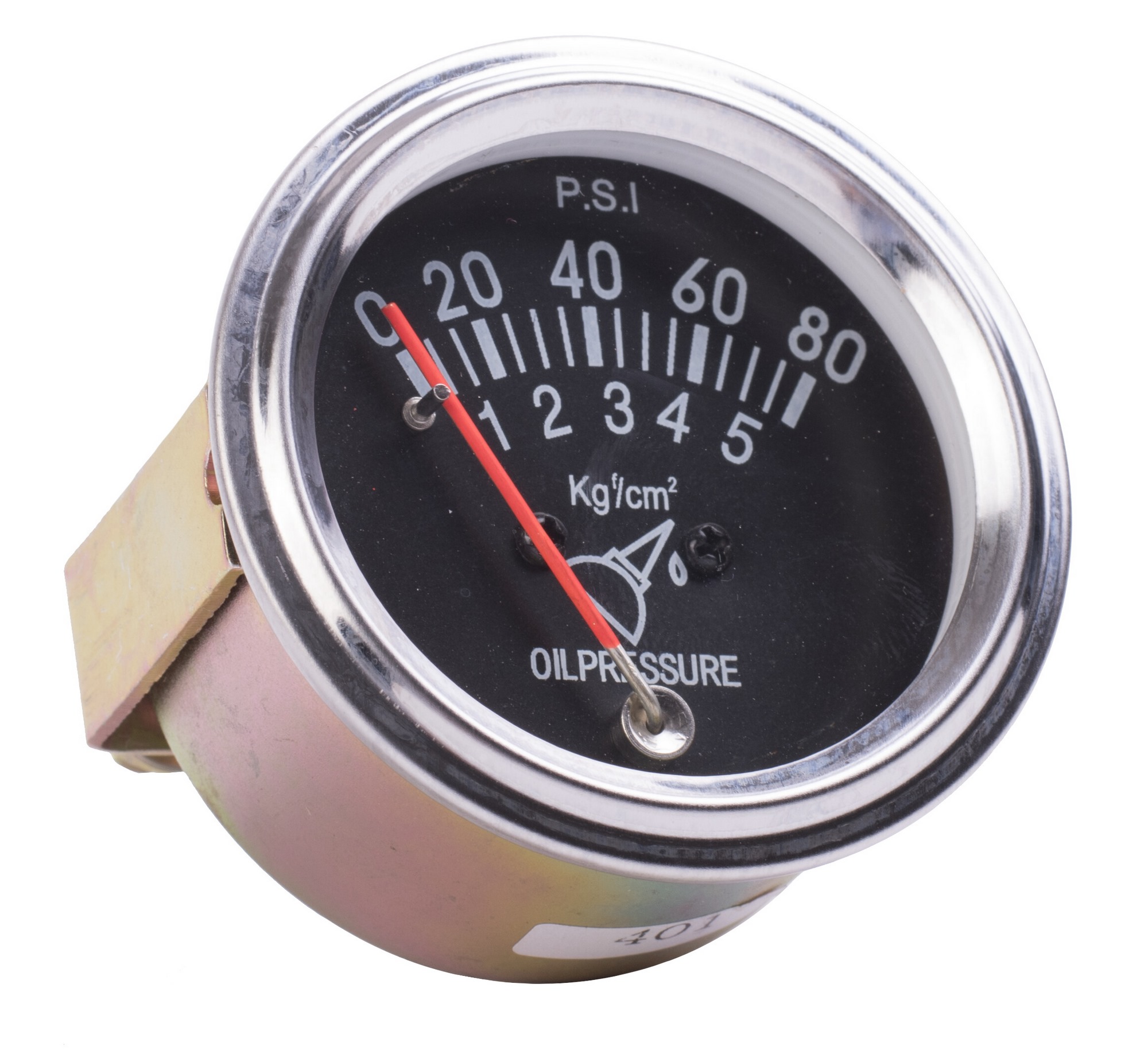 SMA Tisco 2 in Hole Size 0 - 80 psi Universal Oil Pressure Gauge