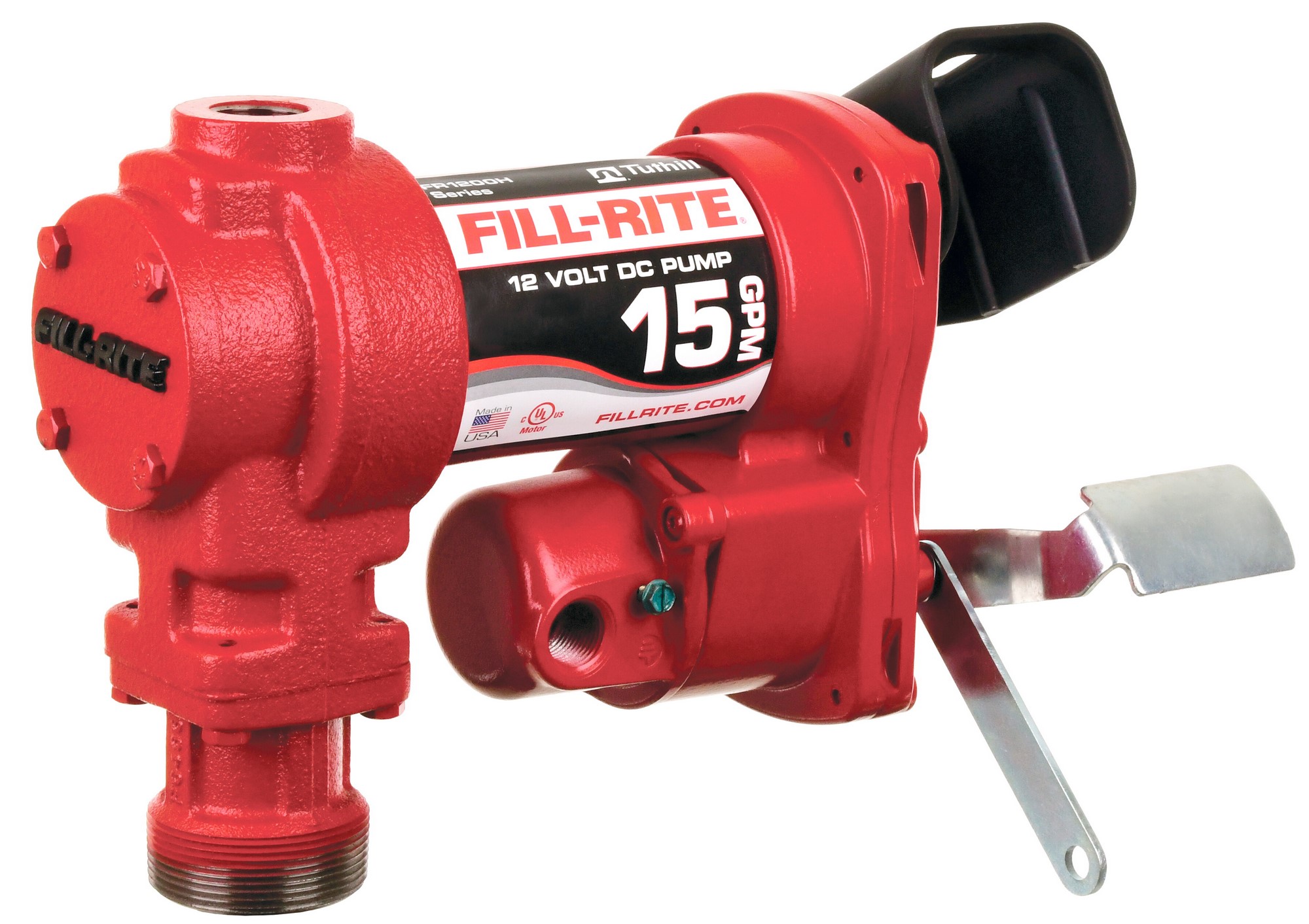 Fill-Rite 12V, 15 gpm, 2 in mpt Heavy Duty Fuel Transfer Pump