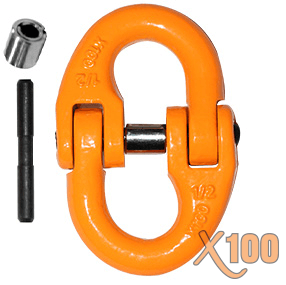 1/2 in 0.64 in 3-1/2 in Hammerlock Link