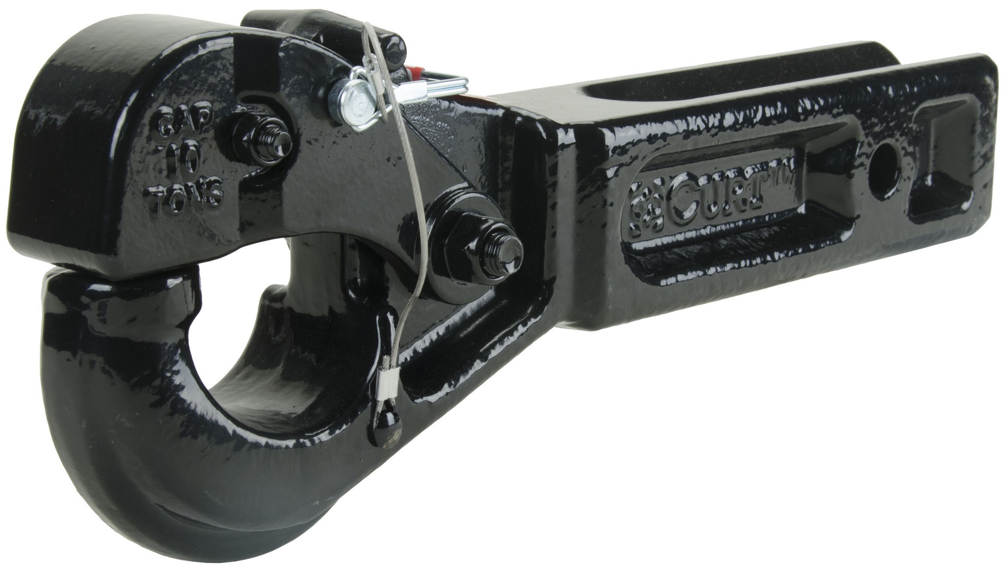 Curt Manufacturing 20,000 lb 2-1/2" Steel Pintle Hook Hitch