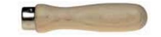 SEYMOUR Seymour Midwest Wood 4 in TRUE Short Ferrule File Handle