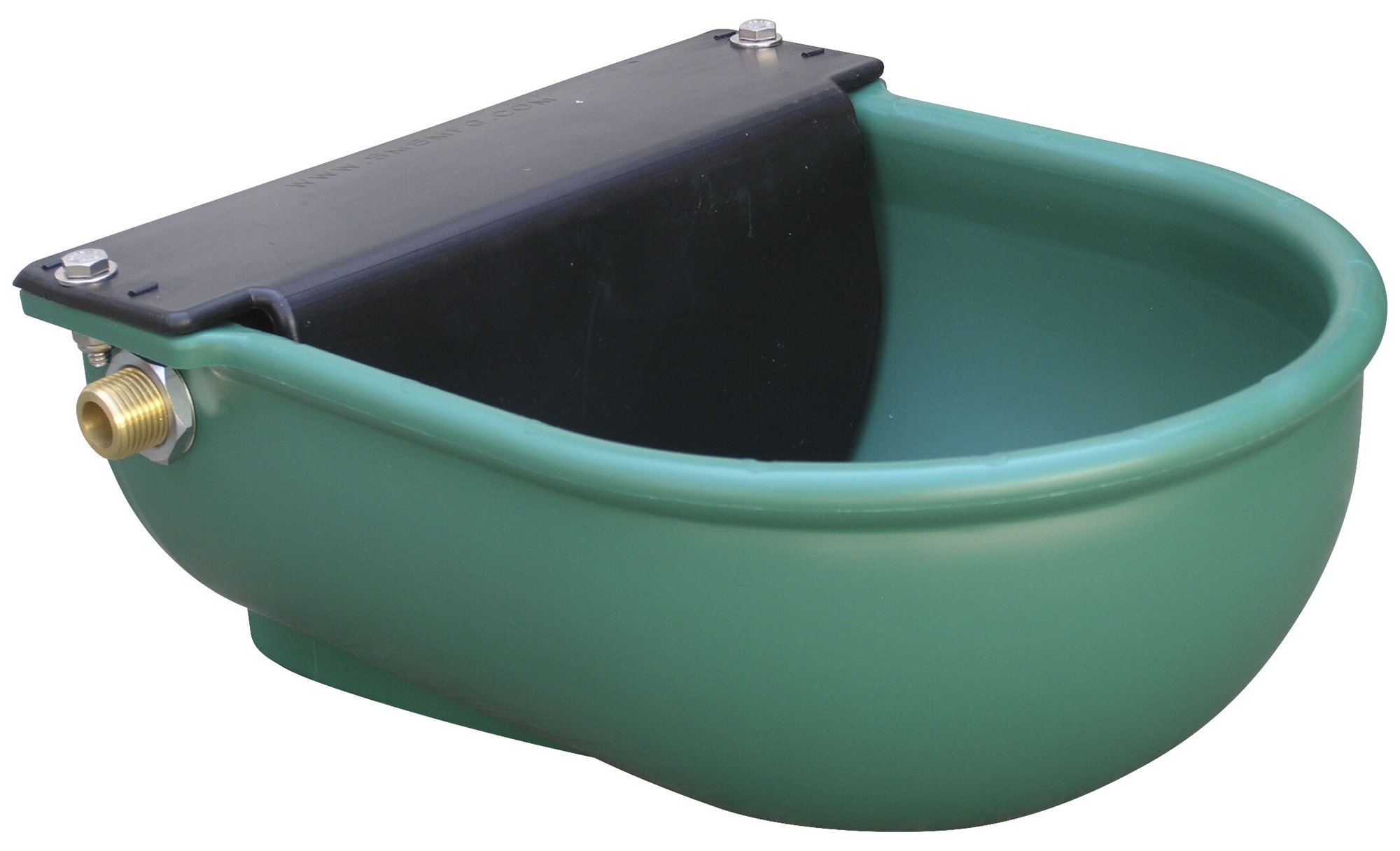 SMB 1/2 in Hookup Specifications Poly Green Large Capacity Float Bowl