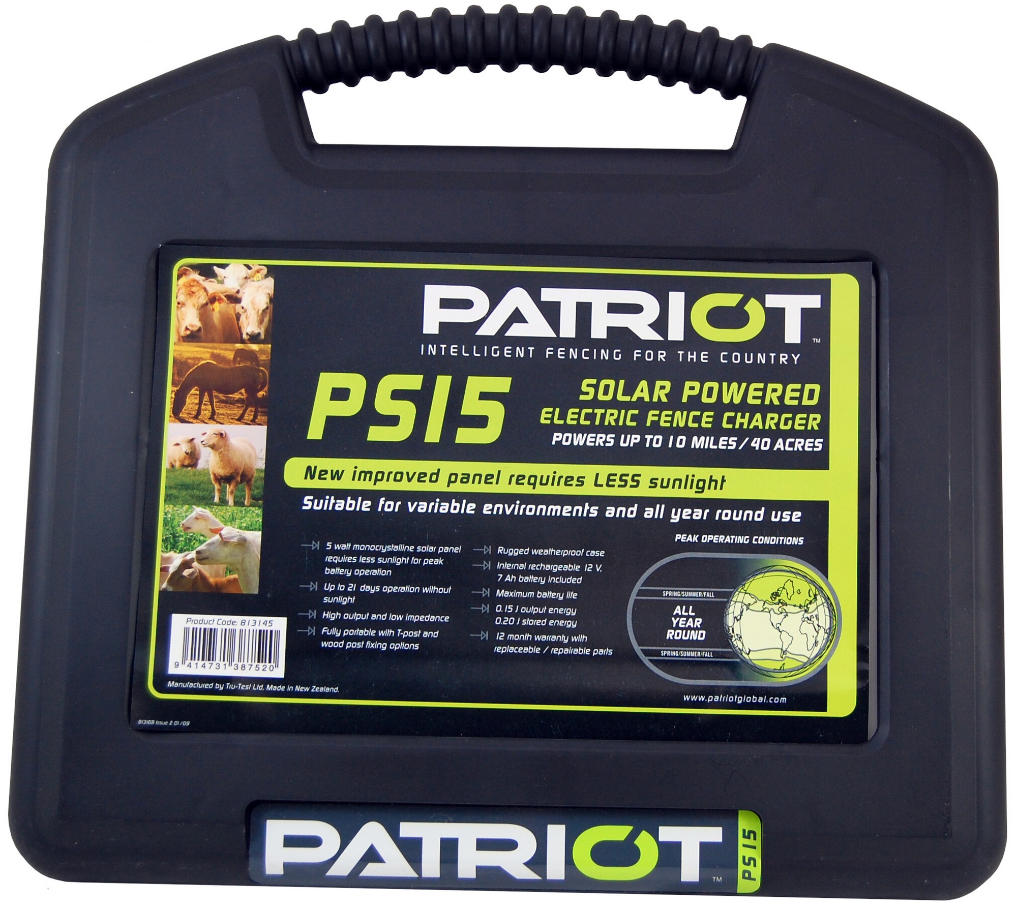 Patriot 12 V Voltage Rating PS15, SG155 and SG555, SG500, SG1000 ...