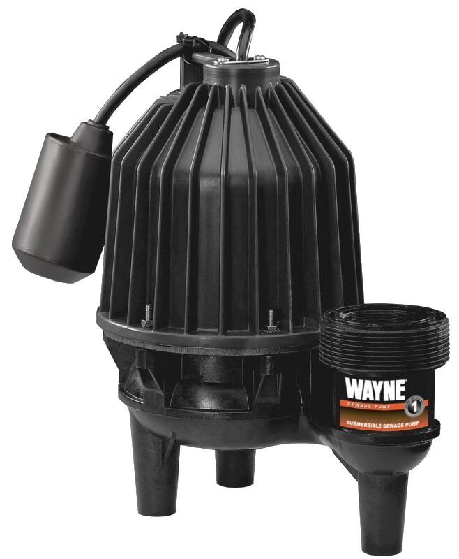 Wayne 120 V 60 Hz 1/2 hp Submersible Sewage Pump