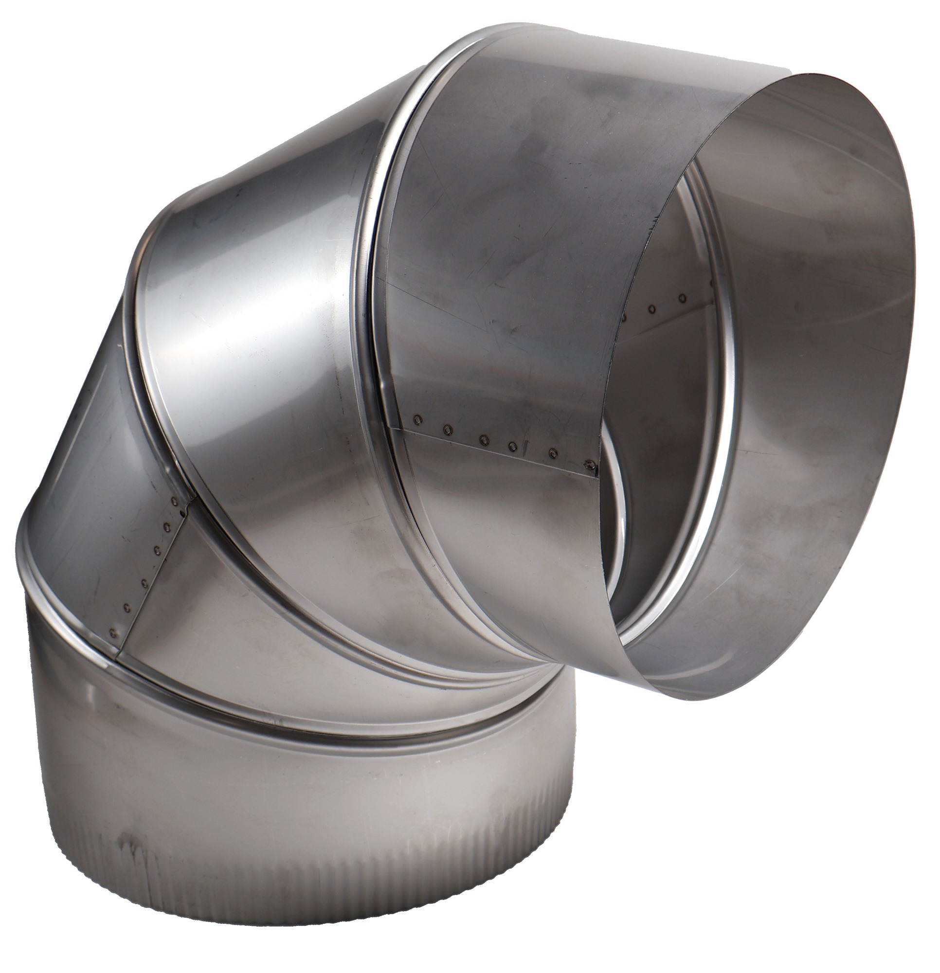 Elbow 6 in 304 Stainless Steel Stove Pipe Elbow