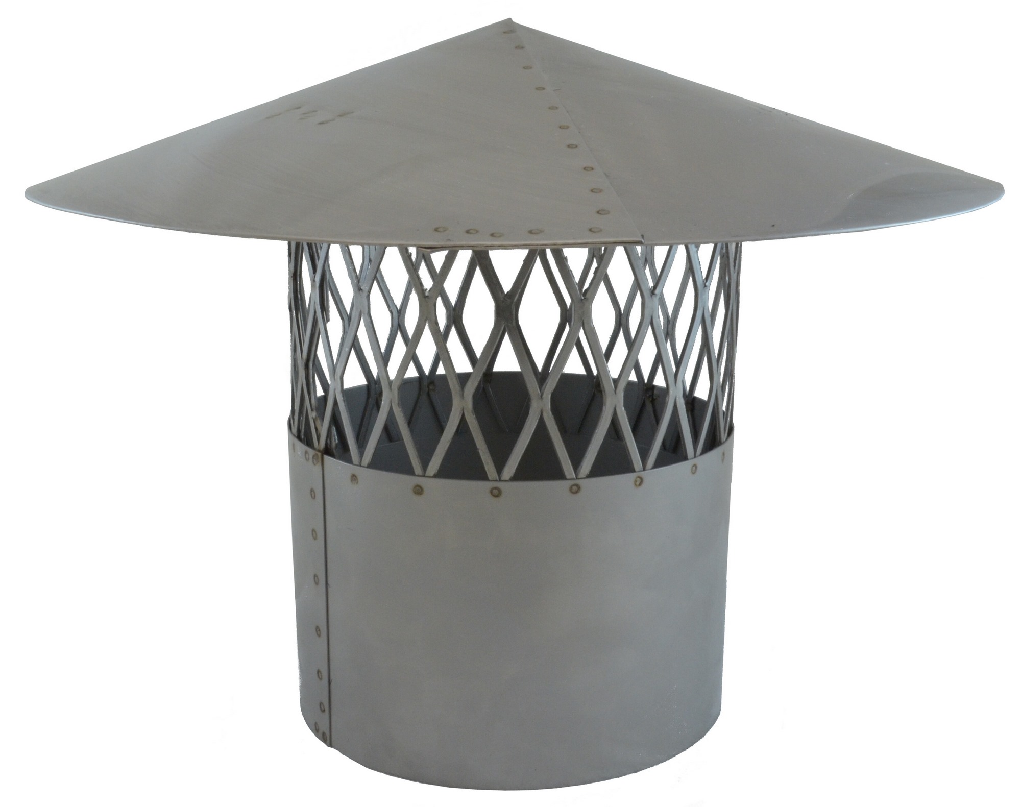 6 in Stainless Steel Stove Pipe Rain Cap