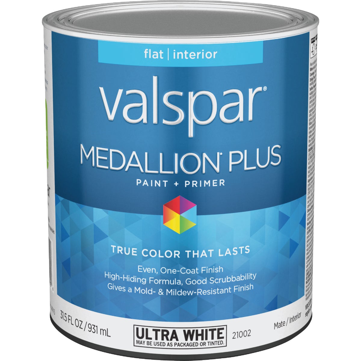 Valspar Medallion Plus Premium Interior Paint & Primer (Flat - Ultra ...
