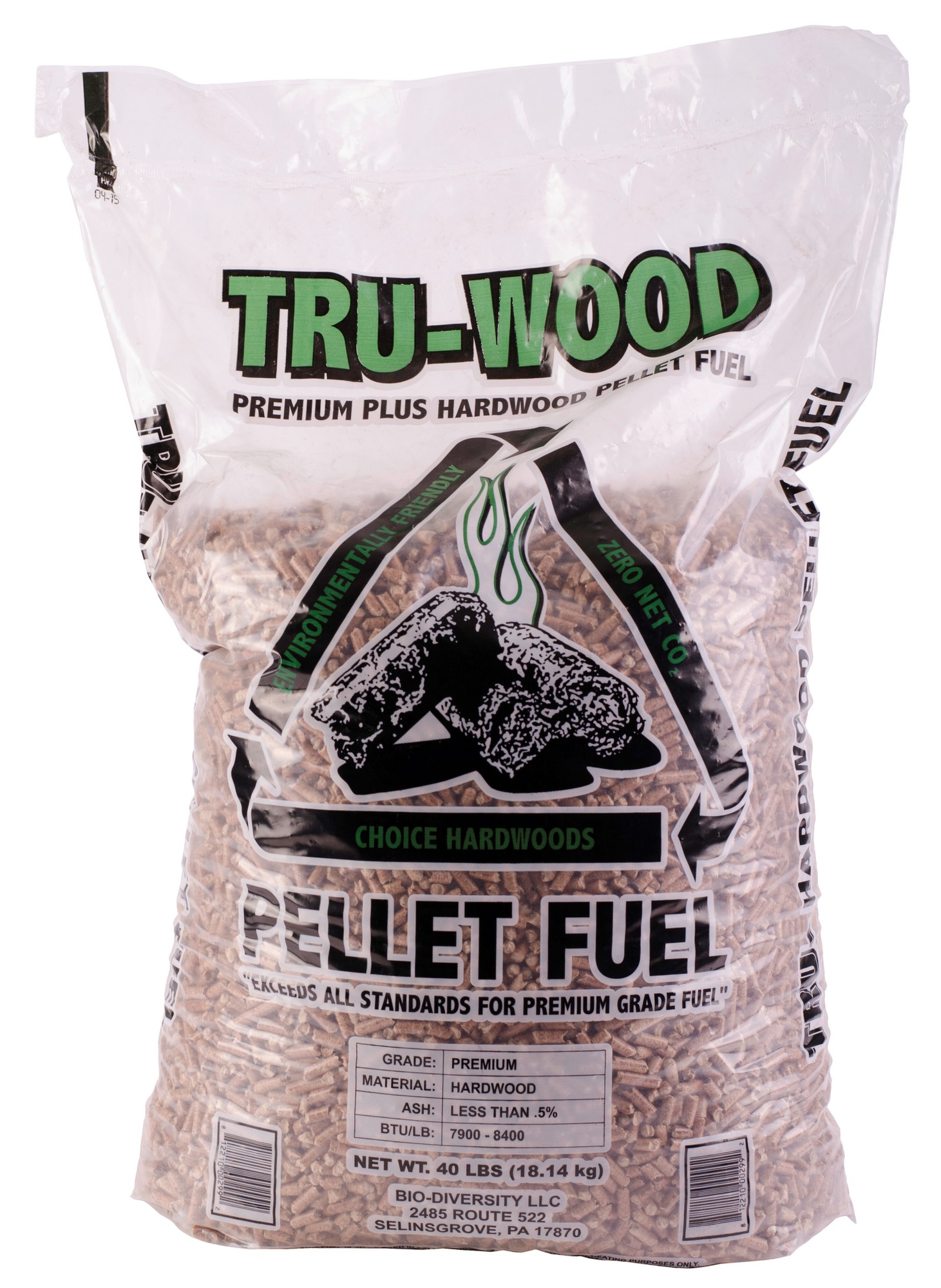 Tru-Wood Tru Wood Pellets 40lb