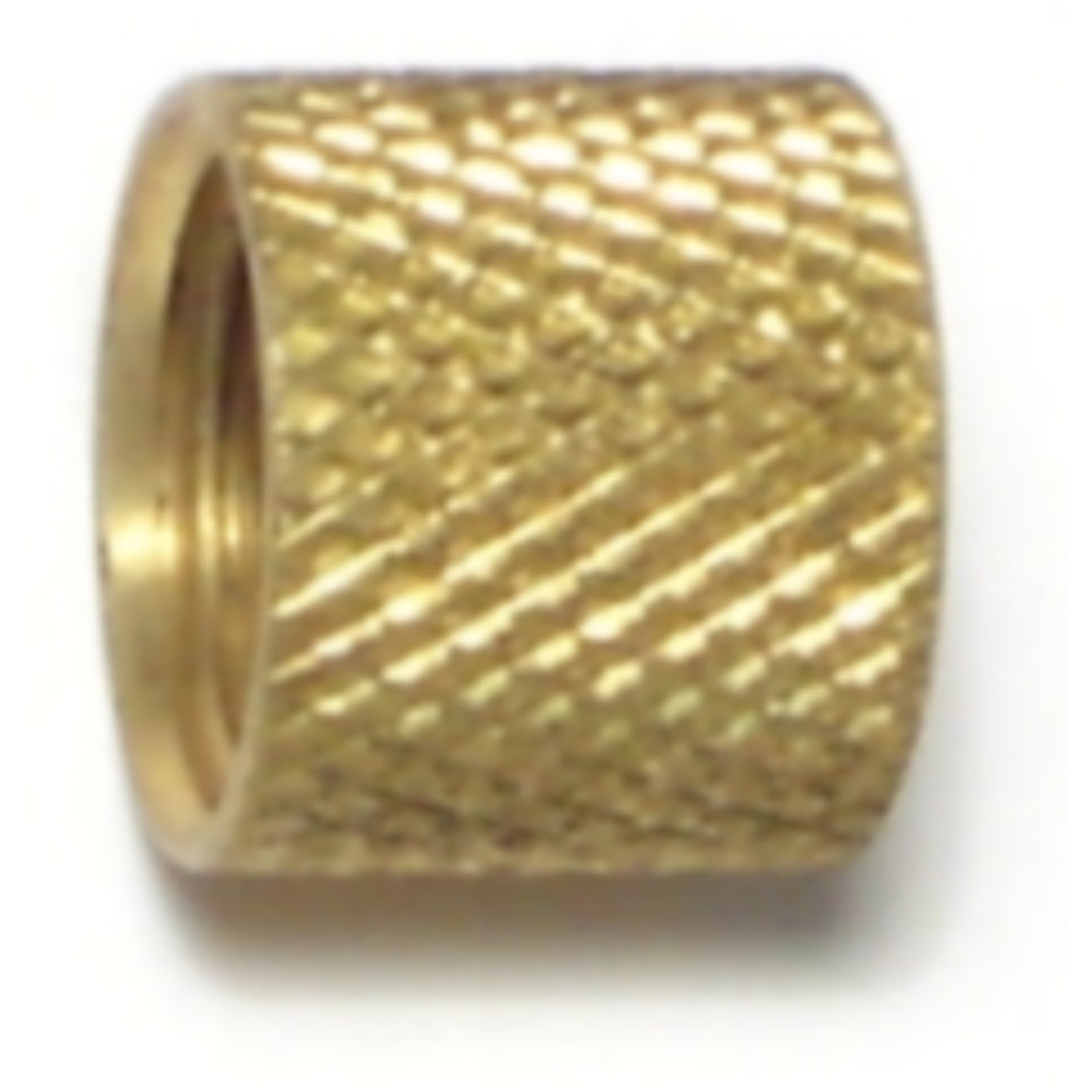 Midwest Fastener Knurled Coupling, Tapped 1/8 IP