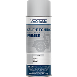 Van Sickle Self-Etching Multi-Surface Primer Spray (Flat - Gray) 12 oz