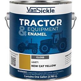 Van Sickle Tractor & Equipment Enamel (Gloss - New Cat Yellow) 1 gal