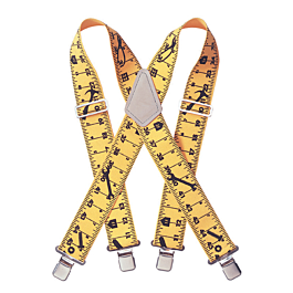 CLC Heavy-Duty Tape Rule Elastic Suspenders