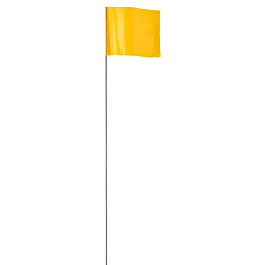 Empire 2.5 in. x 3.5 in. Yellow Flag Stakes