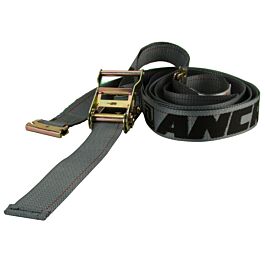 Ancra Cargo Logistics Ratchet Strap w/ Spring-Actuated E-Fittings (Gray ...