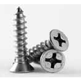 SS Flat Torx Tek Screw - #12 x 2-1/2 in.