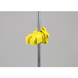 Dare Products WESTERN® SCREW-TIGHT ROUND POST INSULATOR, YELLOW