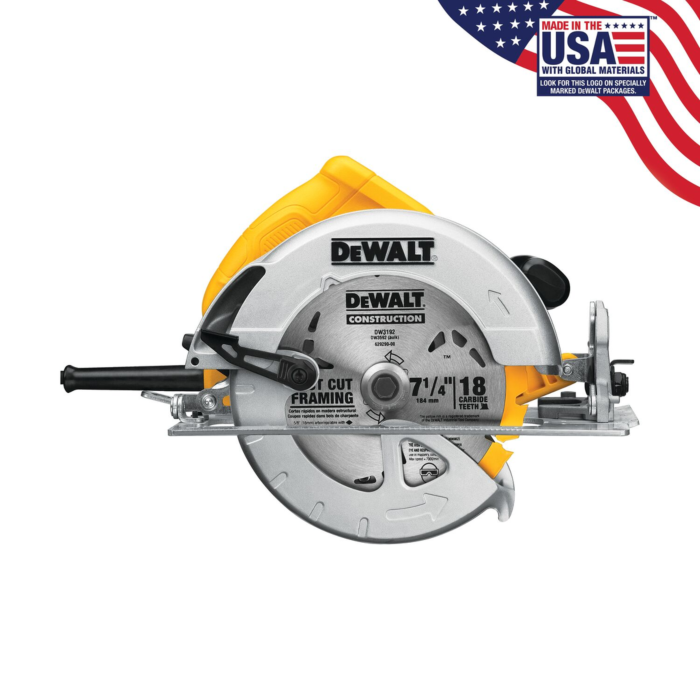 Dewalt DEWALT 7 1 4 Inch Circular Saw Lightweight Corded