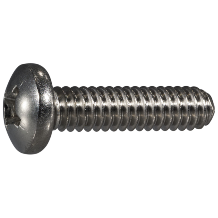 Midwest Fastener Ph Pn Mach Sc SS, 1/4-20 x 1