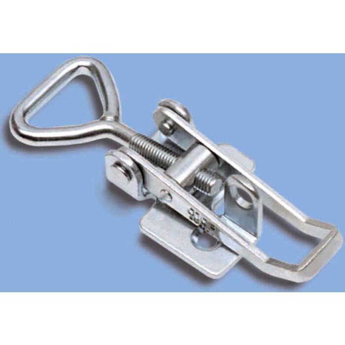 Moore Industrial Hardware Adjustable Loop Over Center Catch With Holes