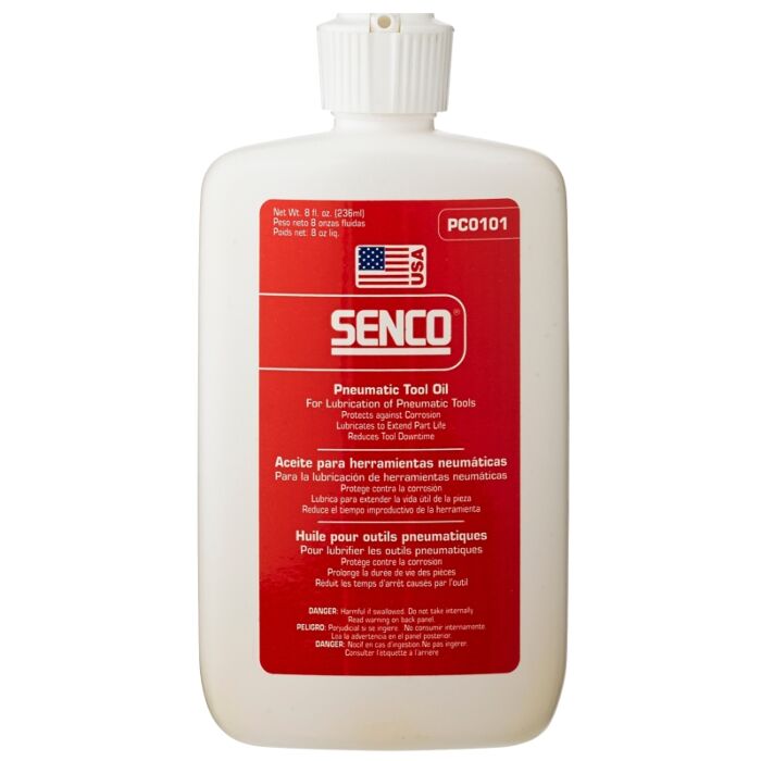 SENCO Senco PC0101 Pneumatic Tool Oil, 8 oz, Bottle